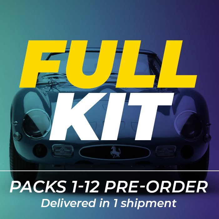 Ferrari 250 GTO. 1:8 scale model kit., Agora Models