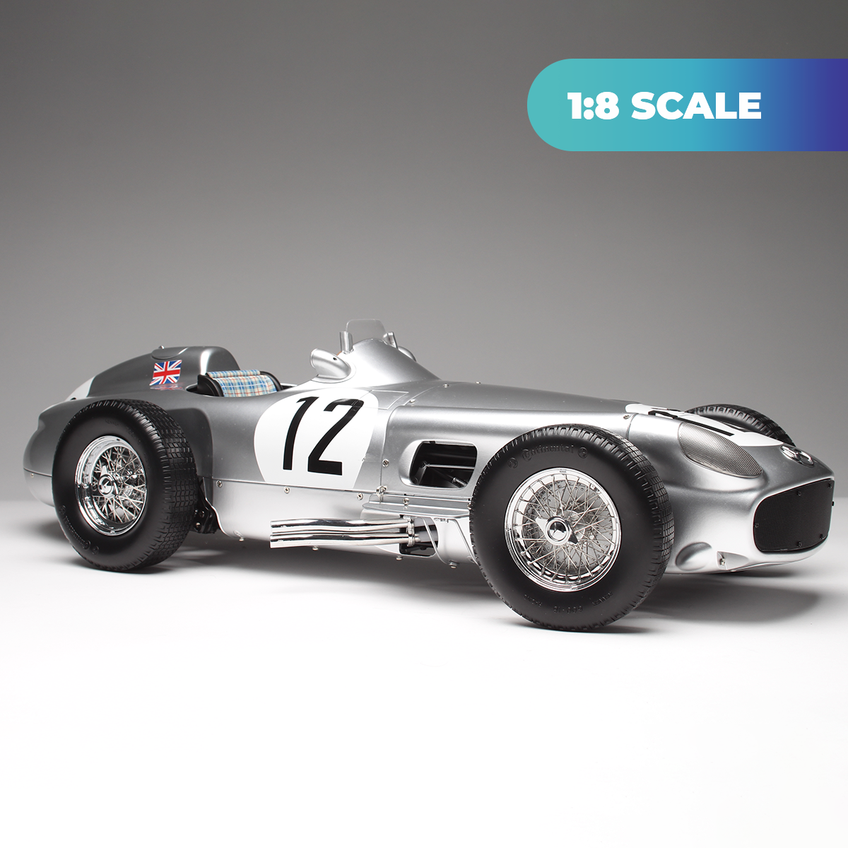 Mercedes-Benz W196R 1:8 scale model kit, Agora Models