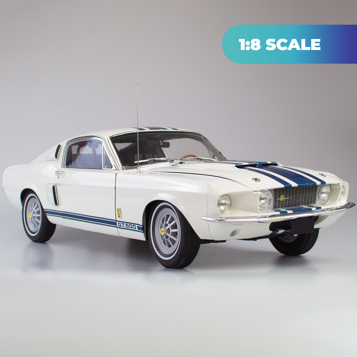 1967 Shelby Mustang Super Snake 1:8 scale model kit, Agora Models