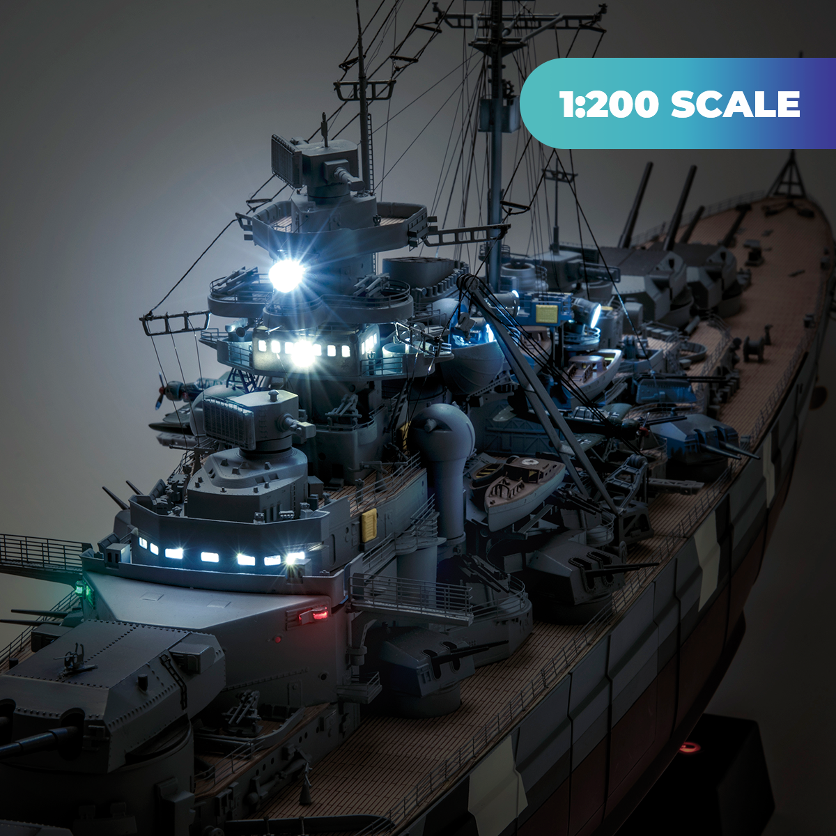 Bismarck 1:200 scale metal model kit, Agora Models