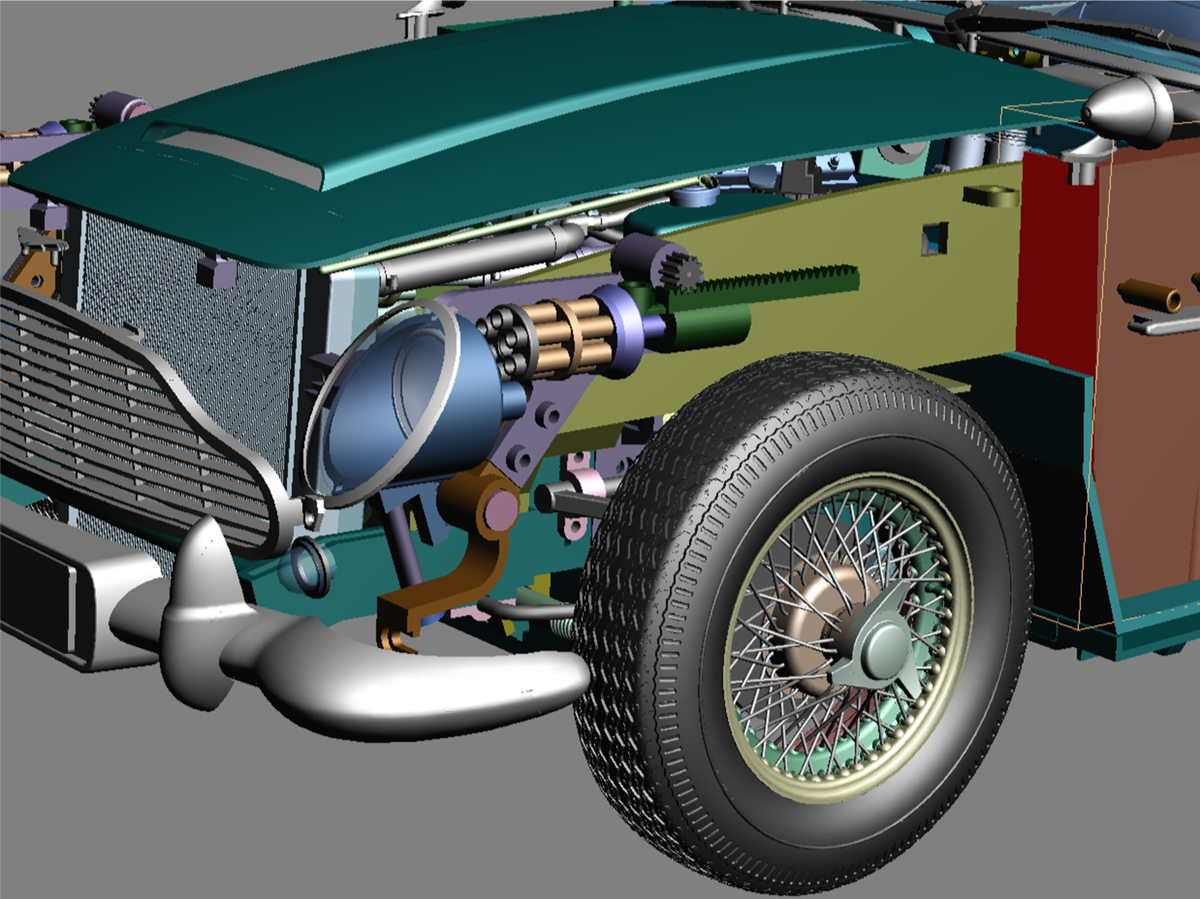 DB5 - Mourir peut attendre, Agora Models